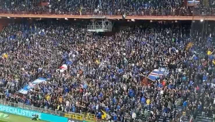 Sampdoria, dura contestazione dopo lo 0-3 contro il Frosinone