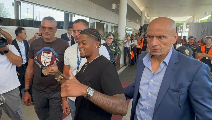 Roma, Bailey è arrivato in città | FOTO e VIDEO - Gianluca Di Marzio